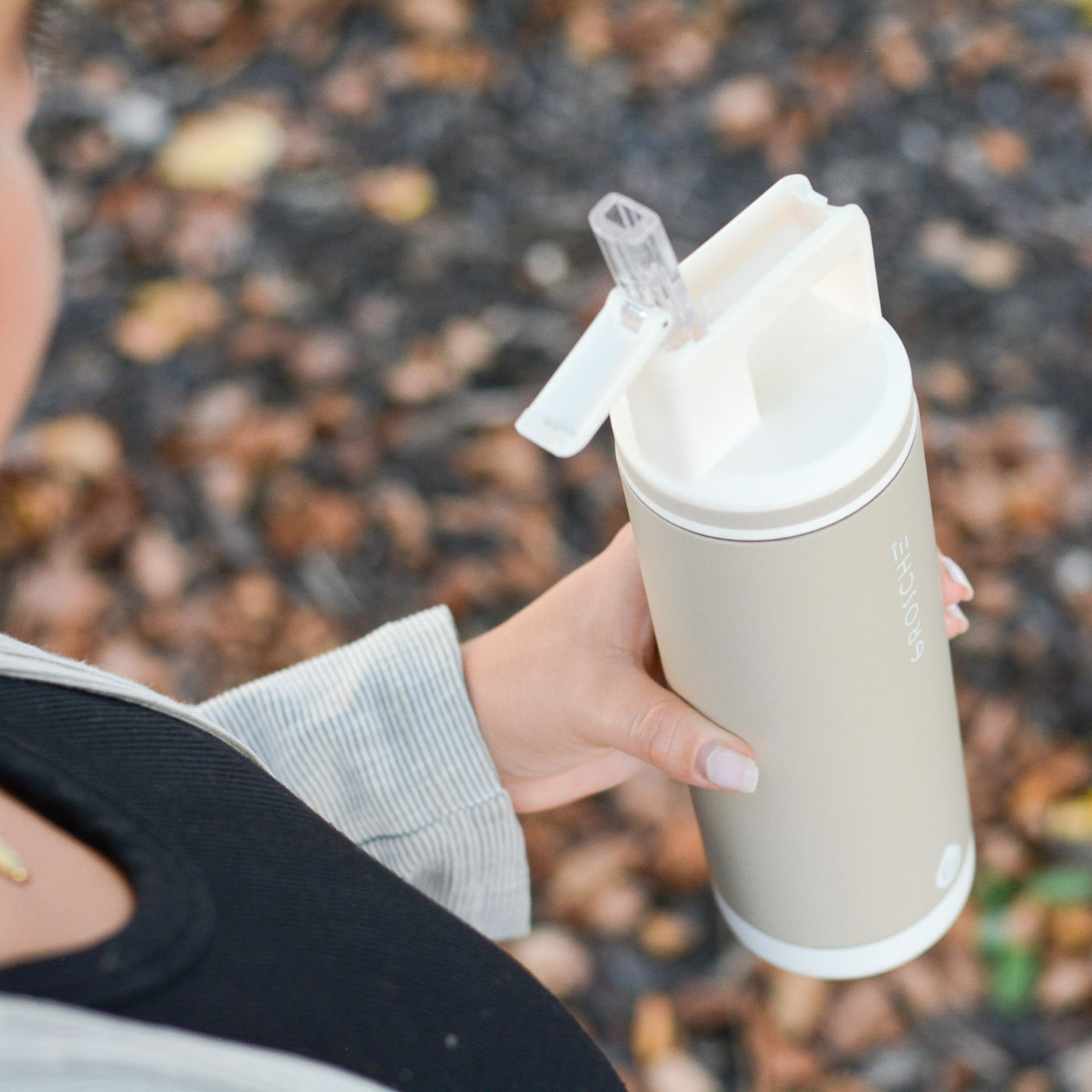 ALPINE Flip 'N Sip Insulated Water Bottle With Straw, 20oz - GROSCHE