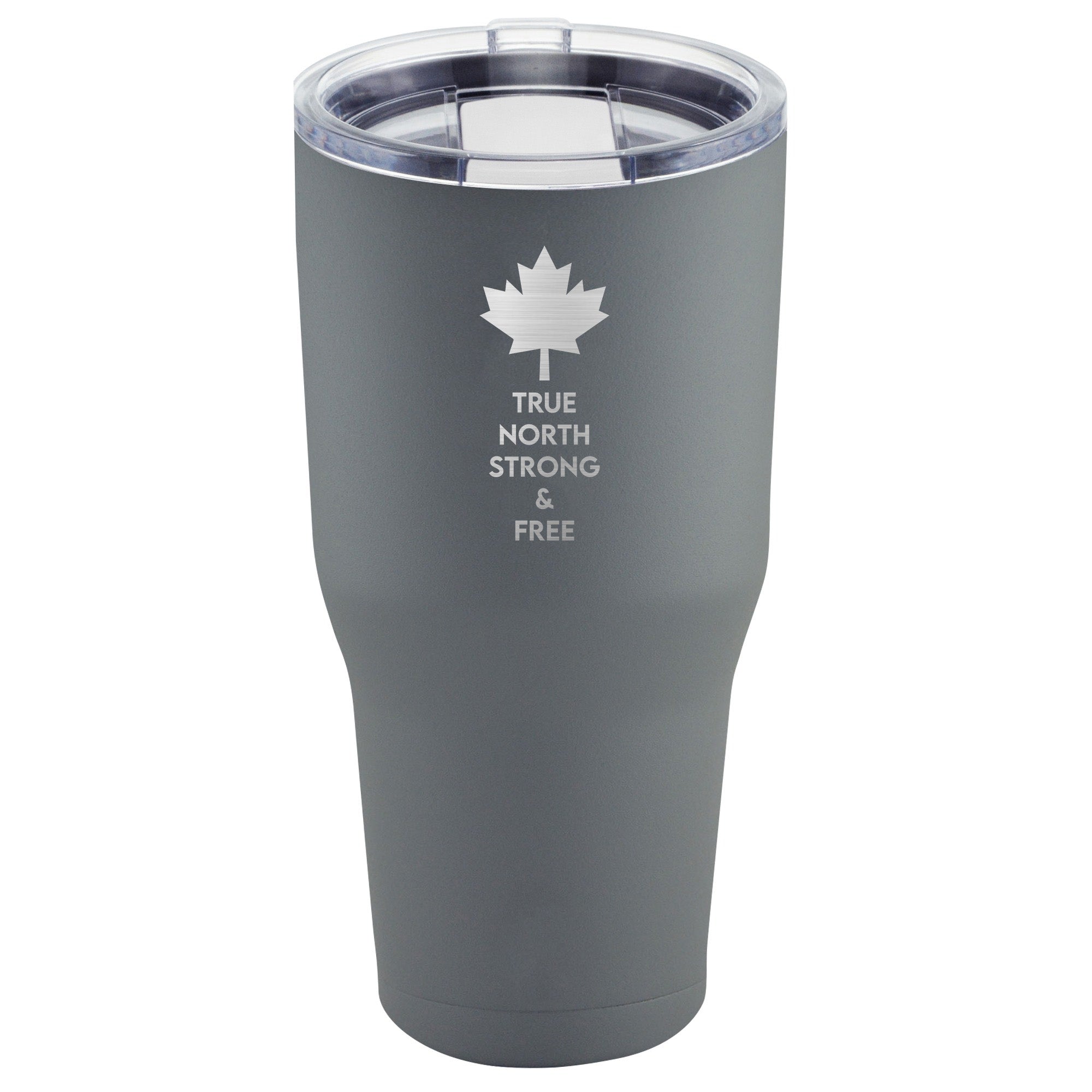 YUKON Insulated Coffee Tumbler, 30oz - True North Strong & Free